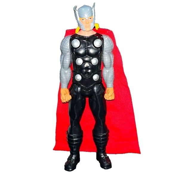 Hasbro | Toys | Hasbro Marvel Thor 2 Inch Action Figure Black Silver ...